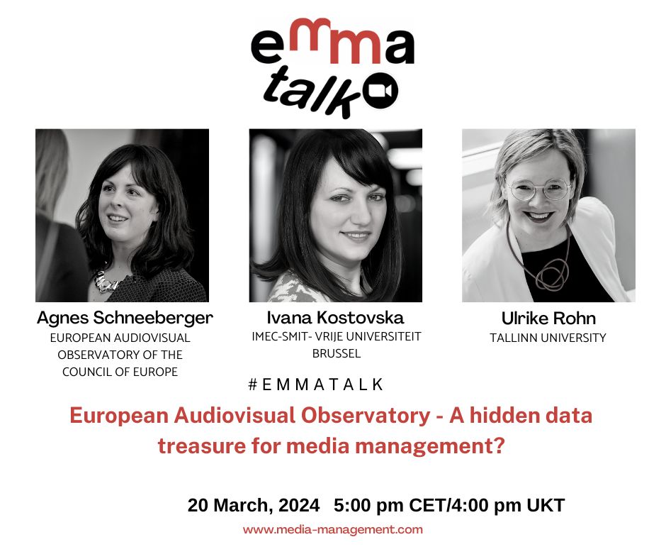 emmaTalk: European Audiovisual Observatory - A hidden data treasure for ...